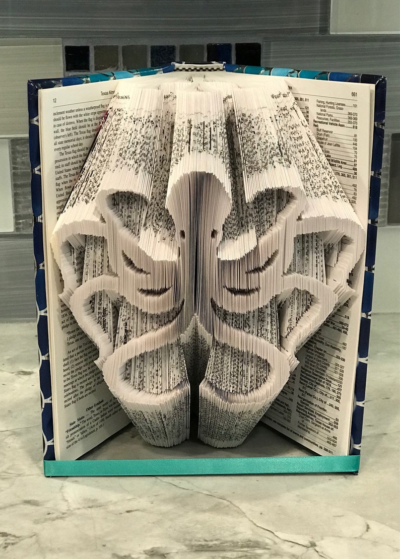 Octopus Book Folding Pattern - Etsy