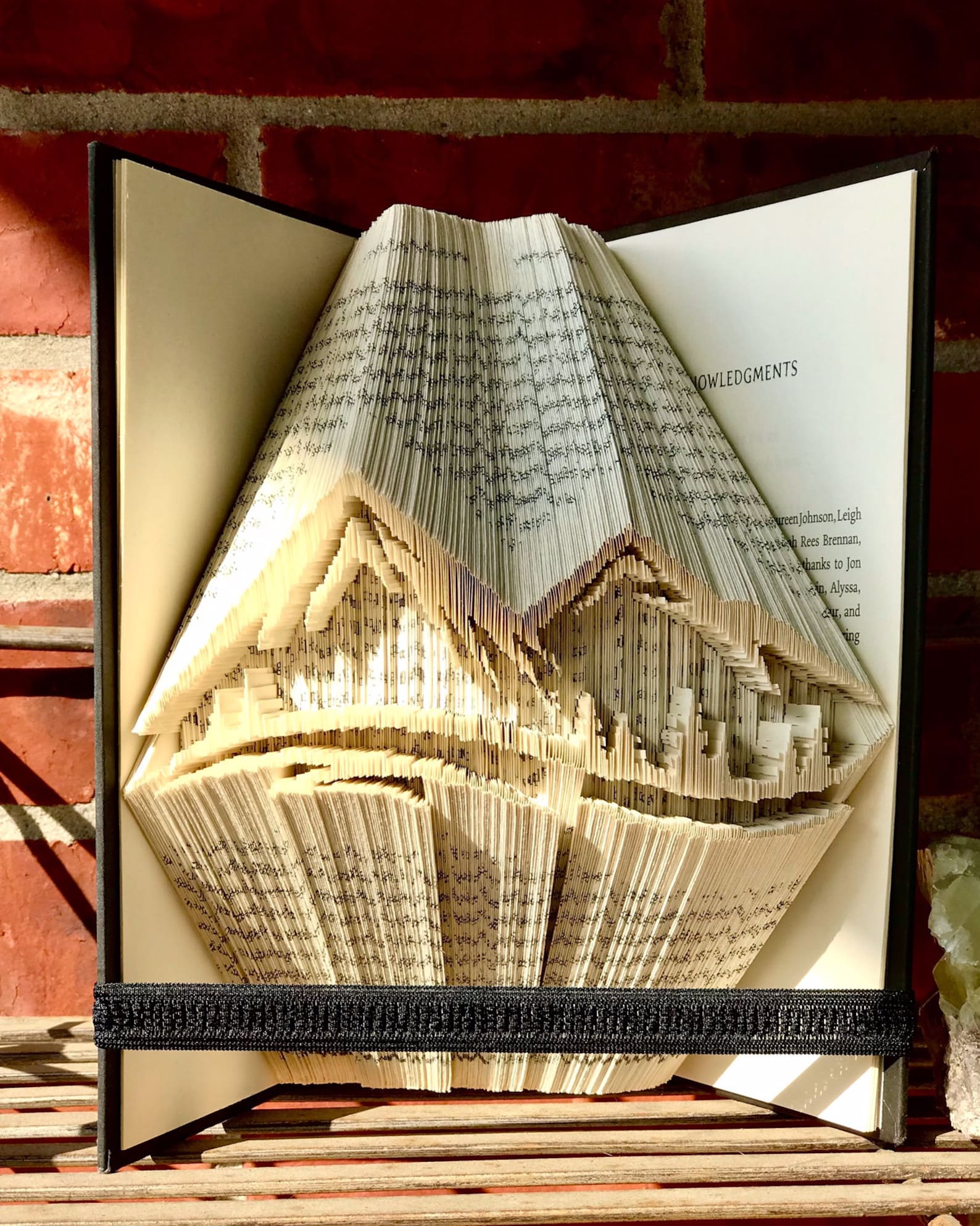 Mountains Bookfolding Pattern - Etsy