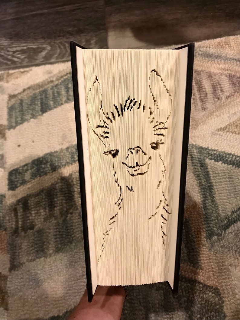 Llama Mama Book Folding Pattern - Etsy