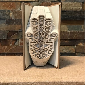 Hamsa Book Folding Pattern - Etsy