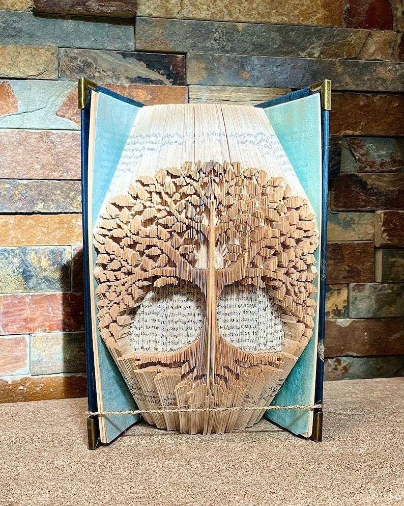 Tree of Life Book Folding Pattern - Etsy