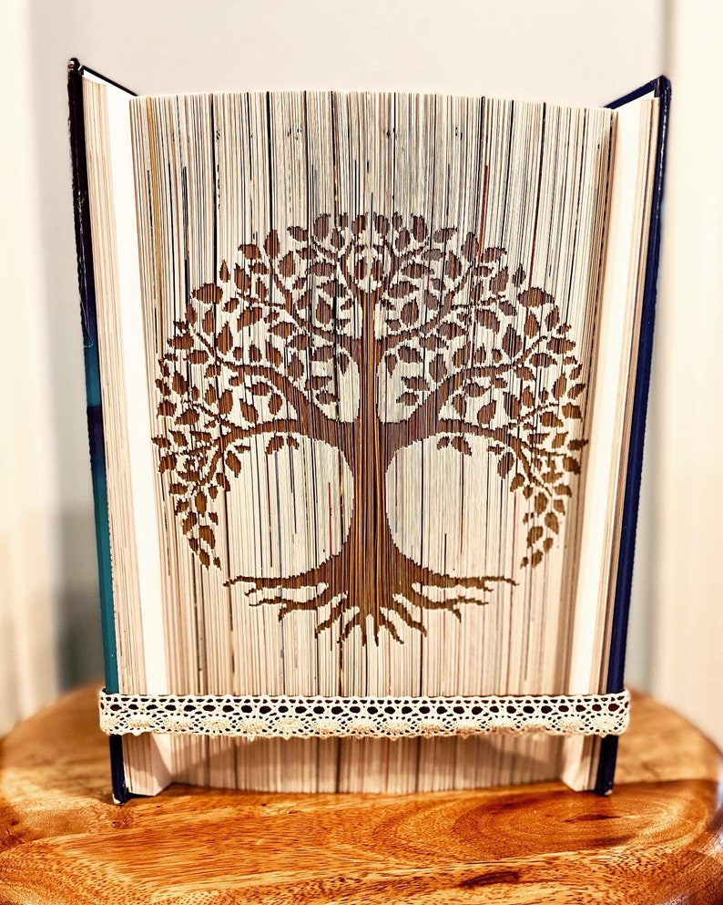Tree of Life Book Folding Pattern - Etsy