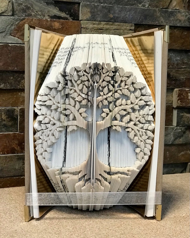 Tree of Life Book Folding Pattern - Etsy