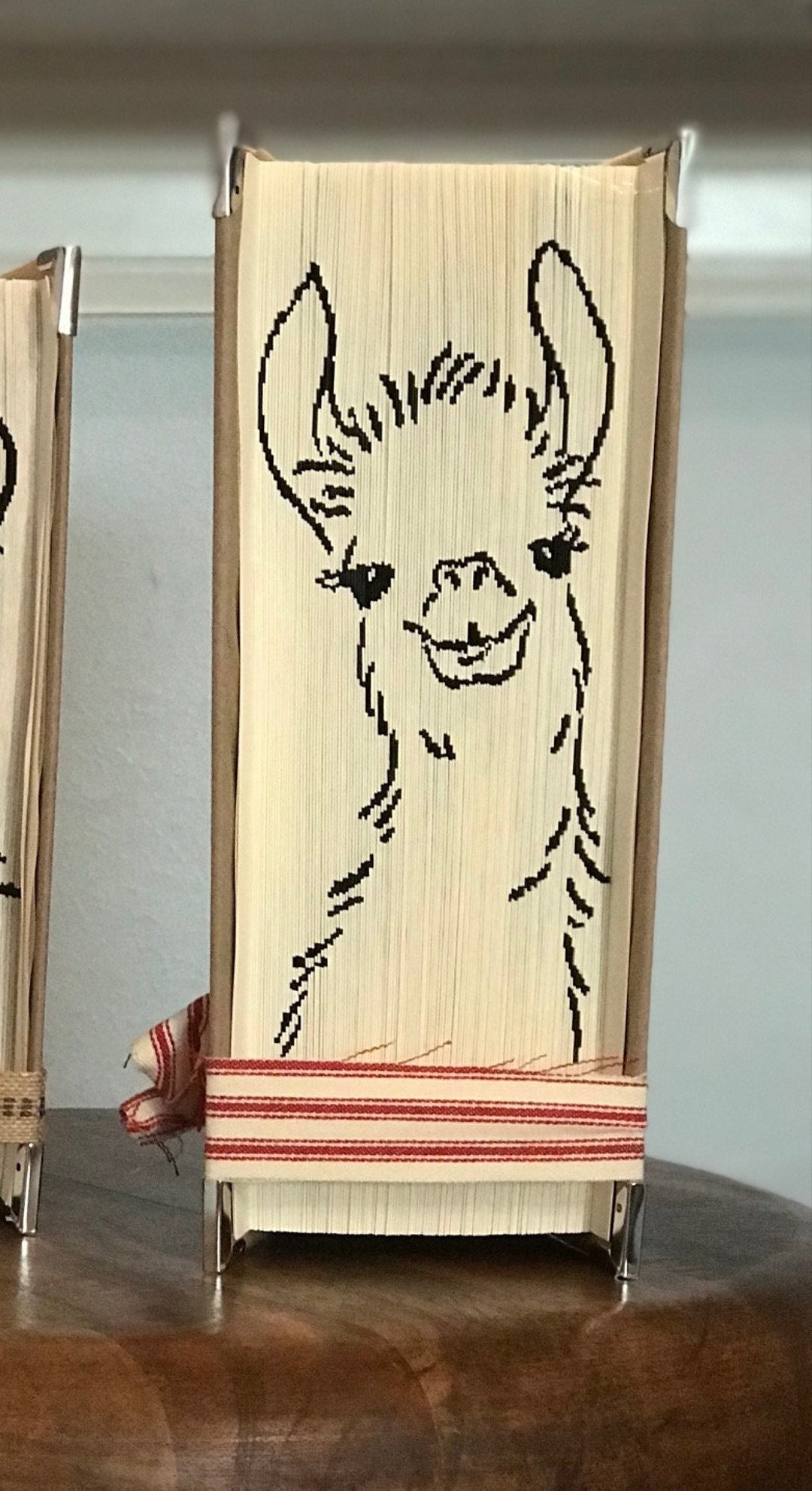 Llama Mama Book Folding Pattern - Etsy