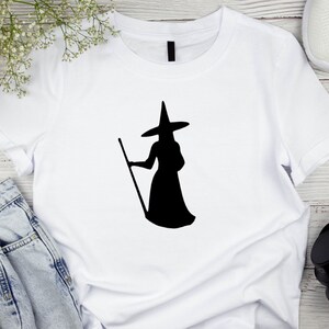 Wicked Elphaba Broadway Silhouette Vector PNG JPG SVG Cutting File for ...