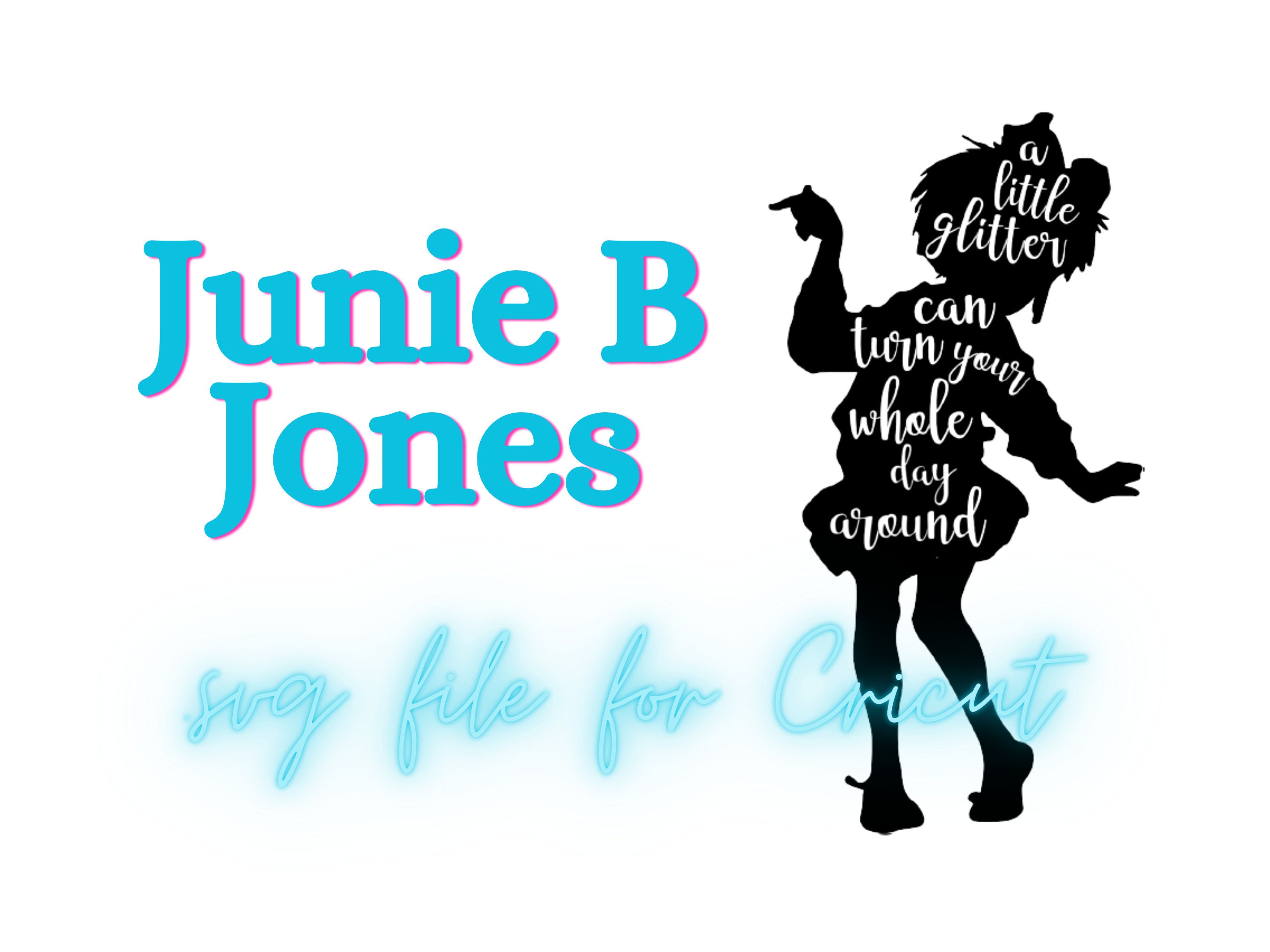 Junie B Jones Quote SVG Cutting File for Cricut - Etsy