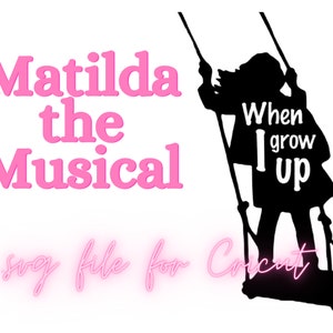 Matilda Quote SVG Cutting File for Cricut - Etsy