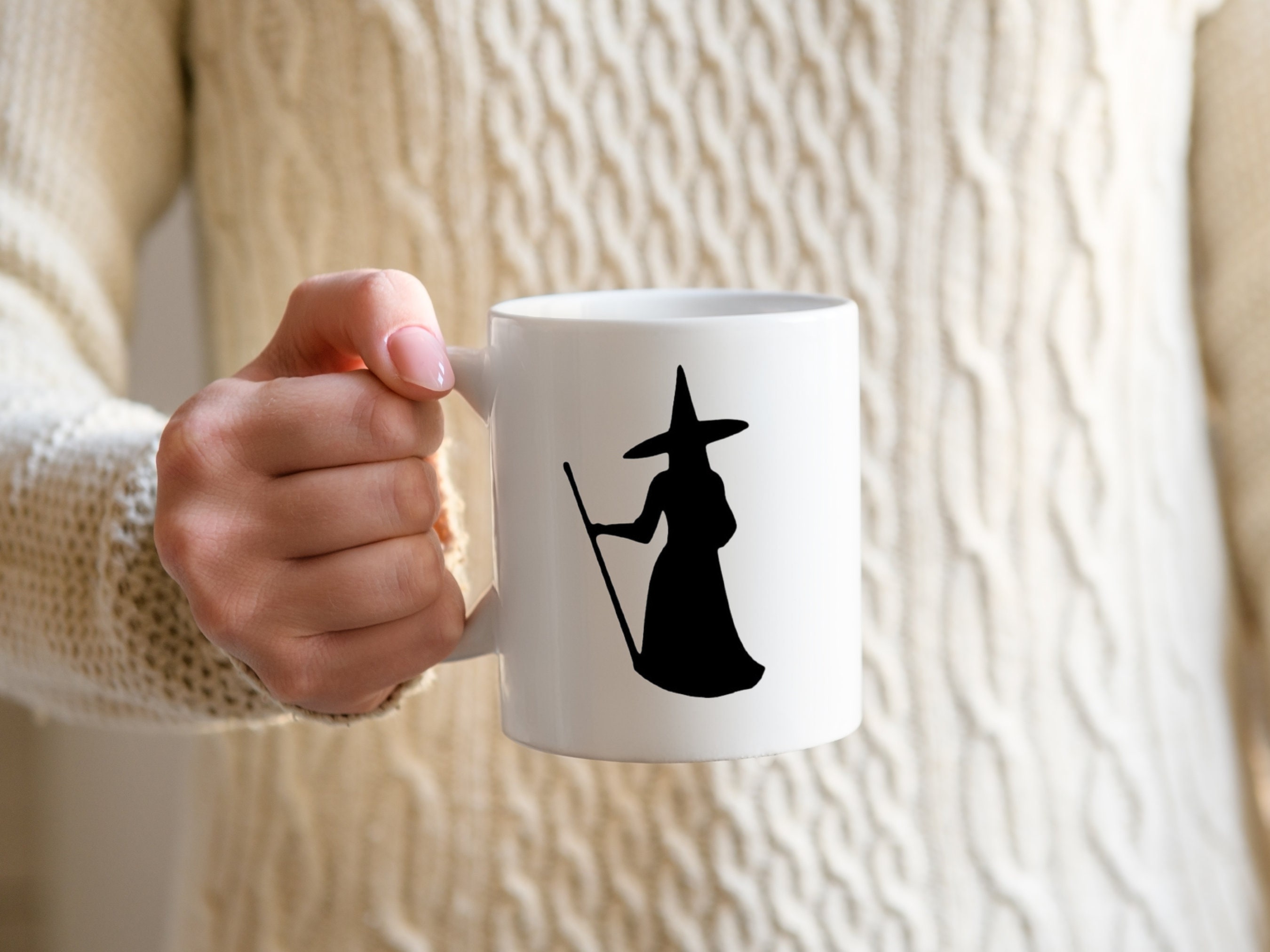 Wicked Elphaba Broadway Silhouette Vector PNG JPG SVG Cutting File for ...