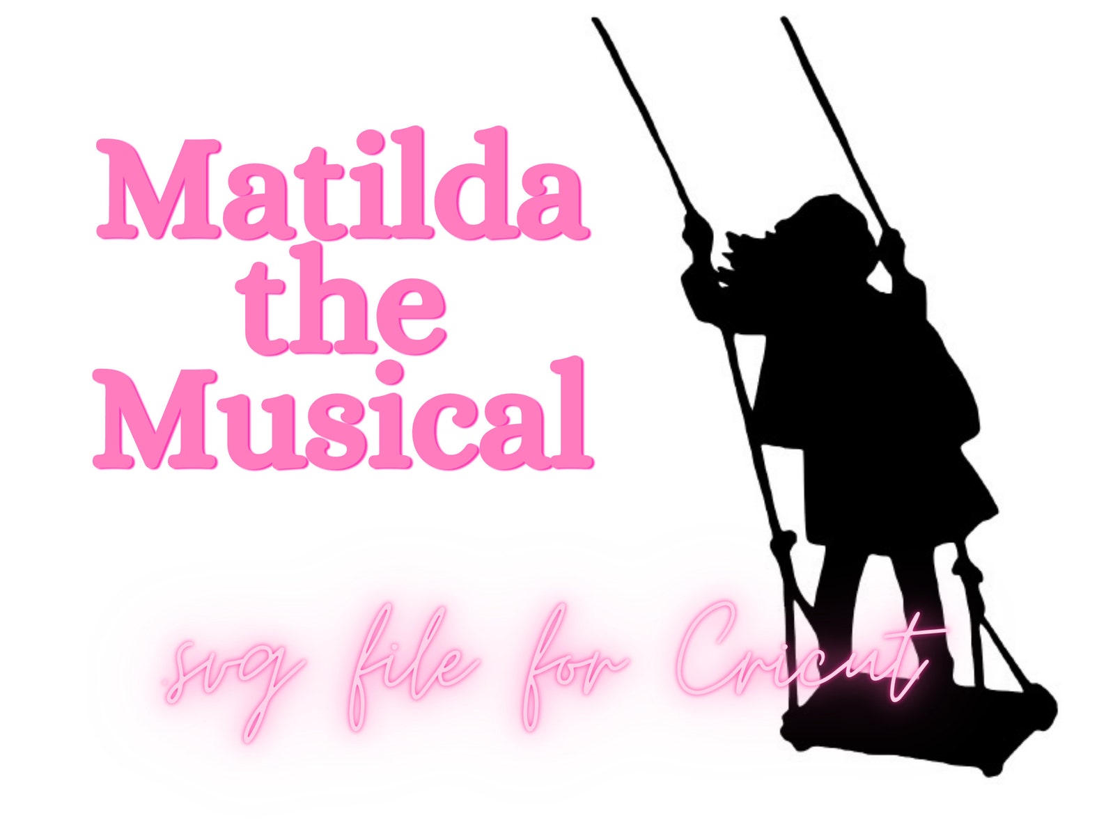 Matilda Swing Silhouette SVG Cutting File for Cricut - Etsy