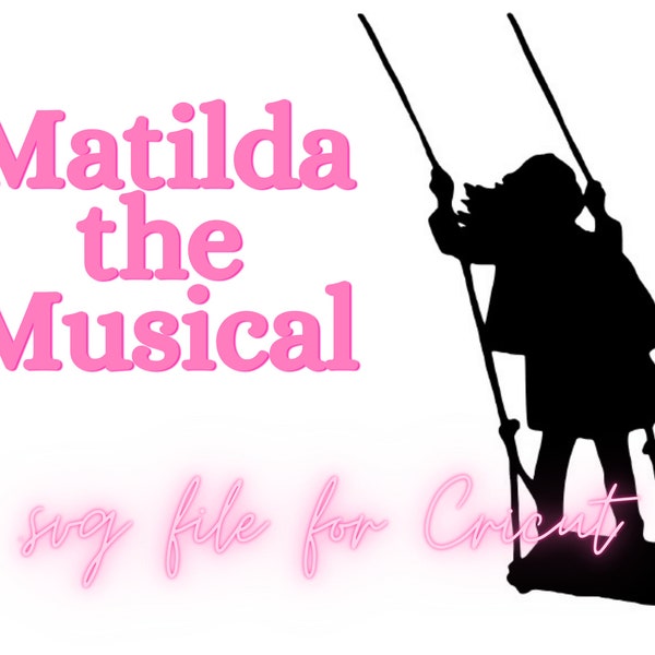 Matilda Book Svg - Etsy