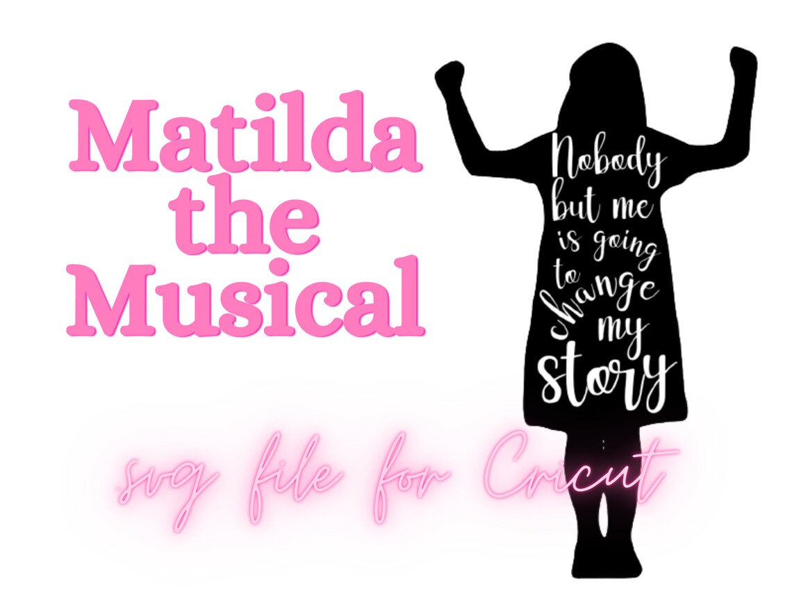 Matilda Quote SVG Cutting File for Cricut - Etsy