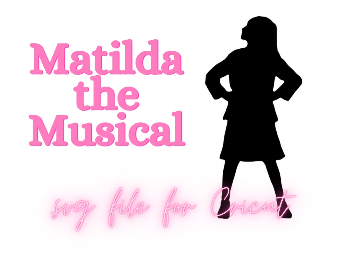 Matilda Silhouette SVG Cutting File for Cricut - Etsy