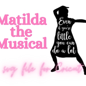 Matilda Quote SVG Cutting File for Cricut - Etsy