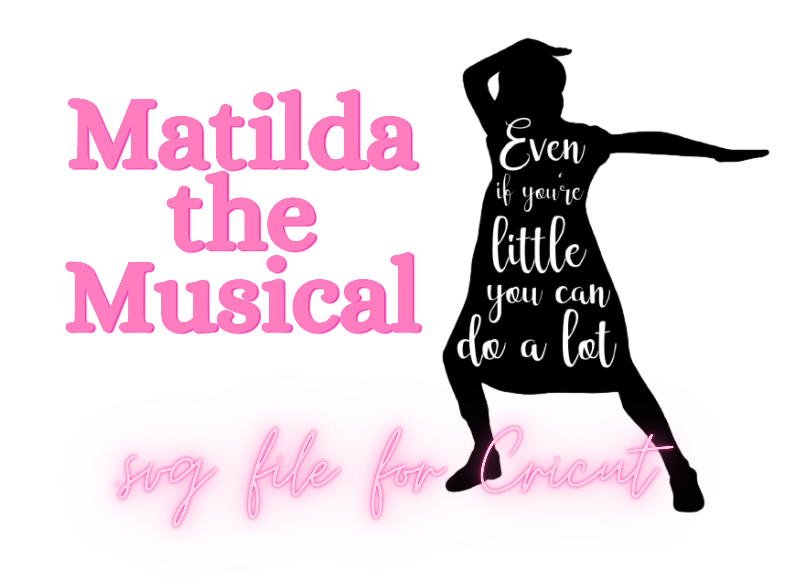 Matilda Quote SVG Cutting File for Cricut - Etsy