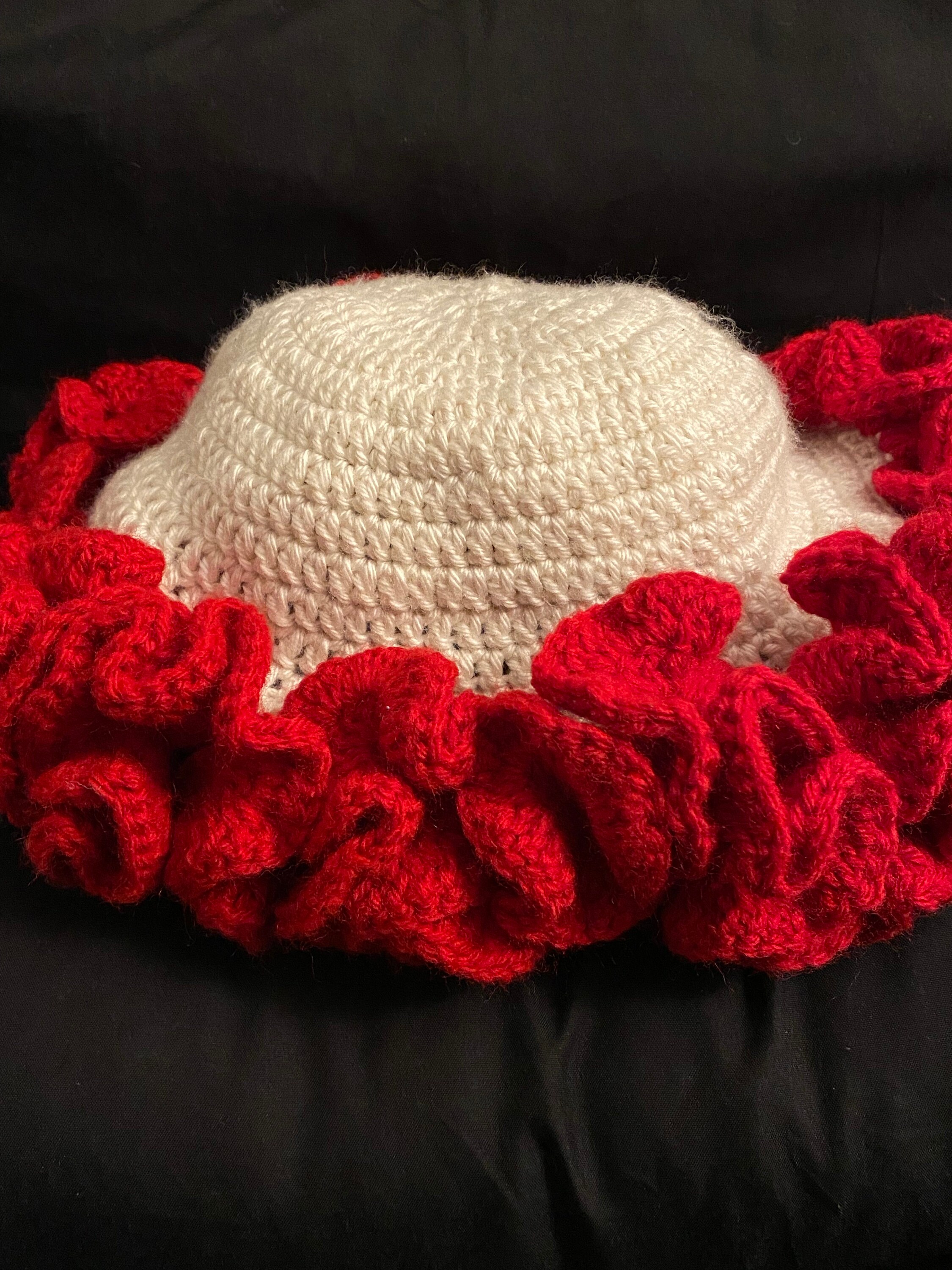 Ruffle Bucket Hat large Ruffles - Etsy