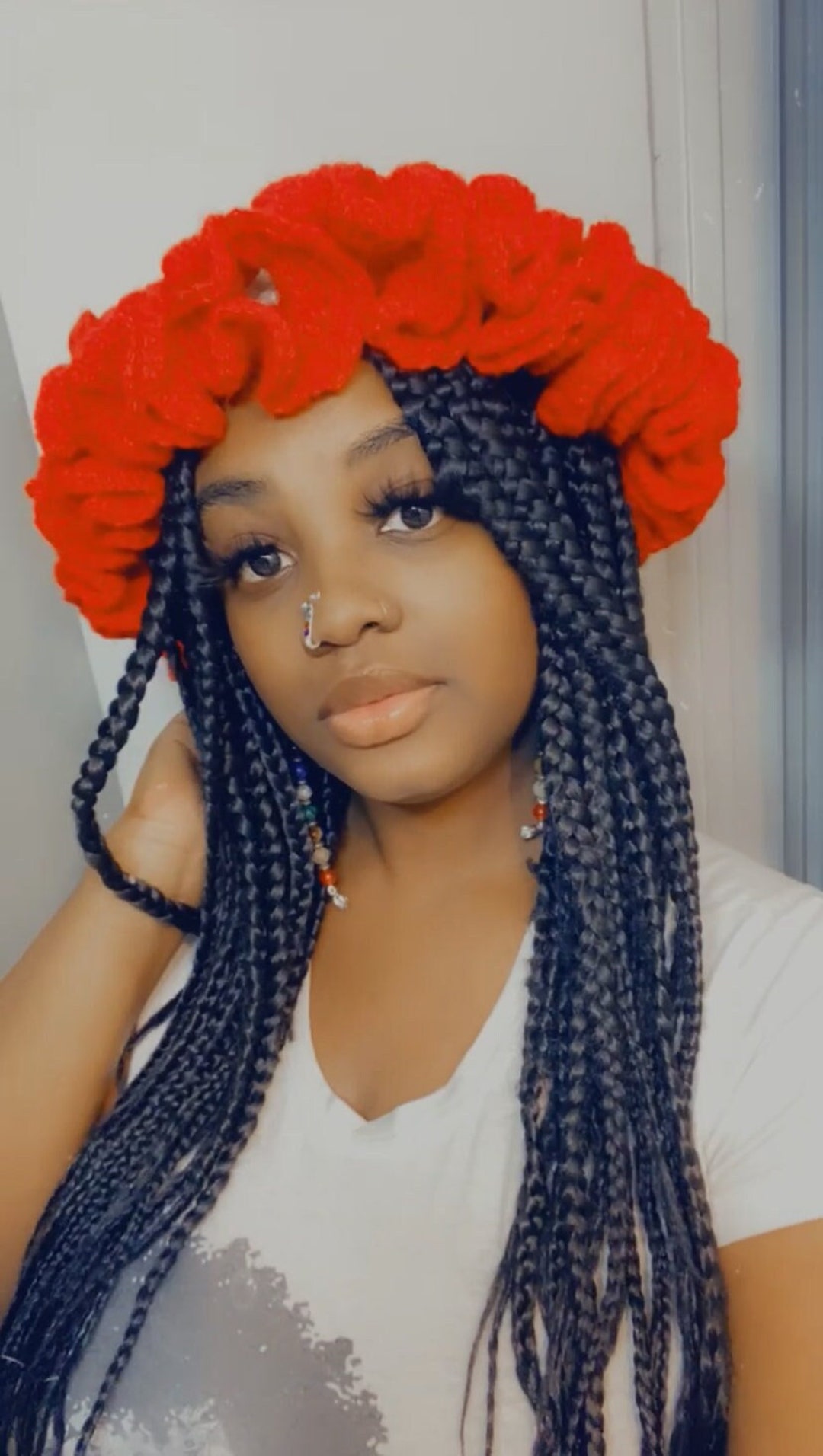 Ruffle Bucket Hat large Ruffles - Etsy