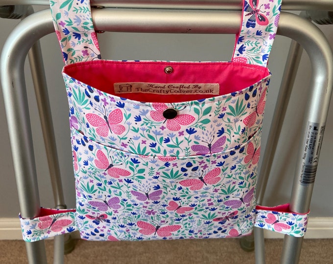 WALKING FRAME BAG - Butterflies - Etsy