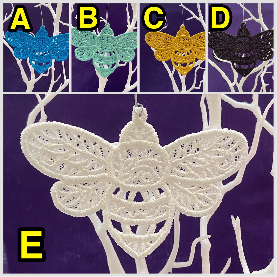 FSL Lace Bee Decoration - Etsy