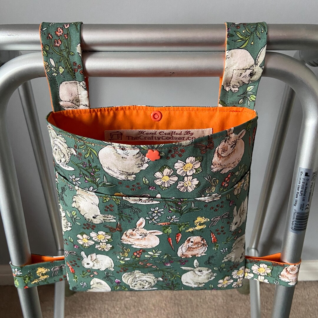 WALKING FRAME BAG - Rabbits - Etsy