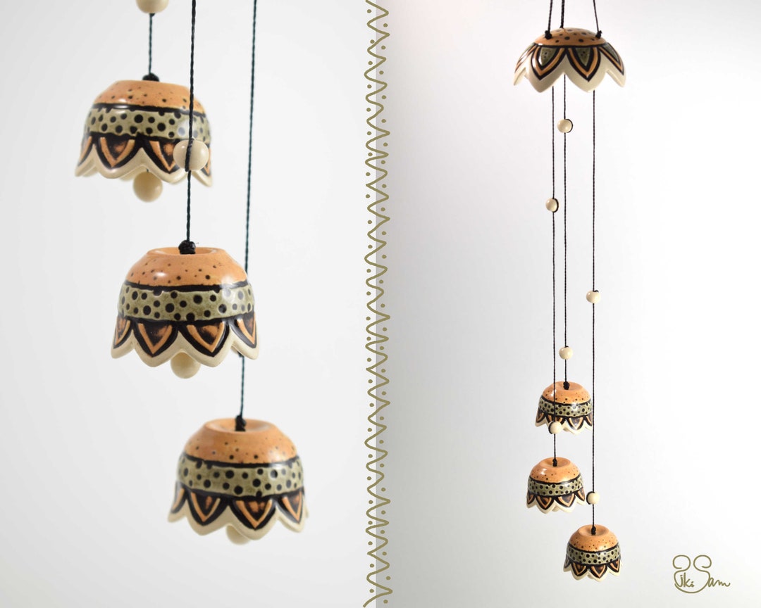 Wind Chime Bells, Ceramic Wind Chimes, Indor Outdoor Decoration ...