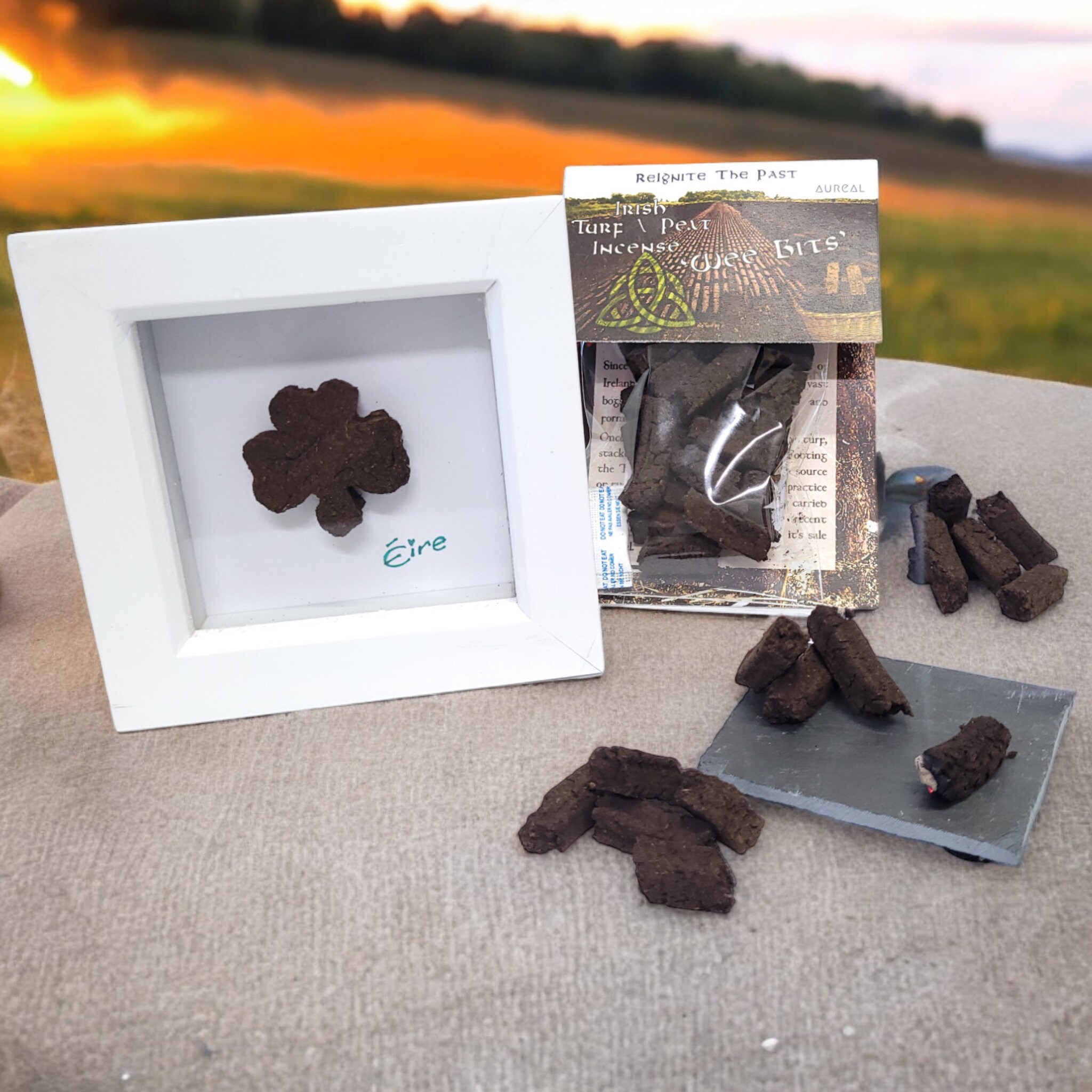 4D Framed Irish Turf Art See & Smell - Etsy