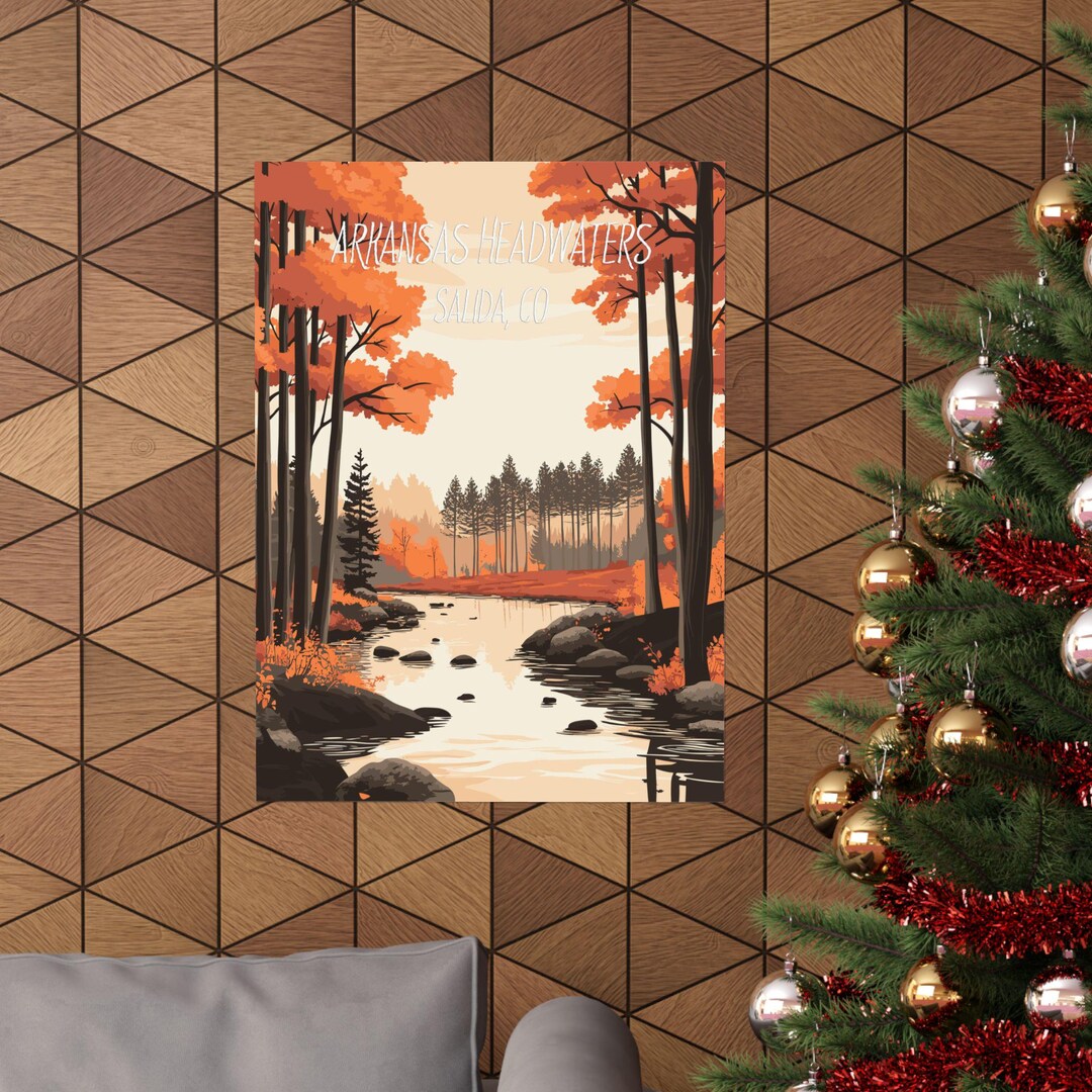 Arkansas Headwaters State Park Print, Colorado State Park Matte ...