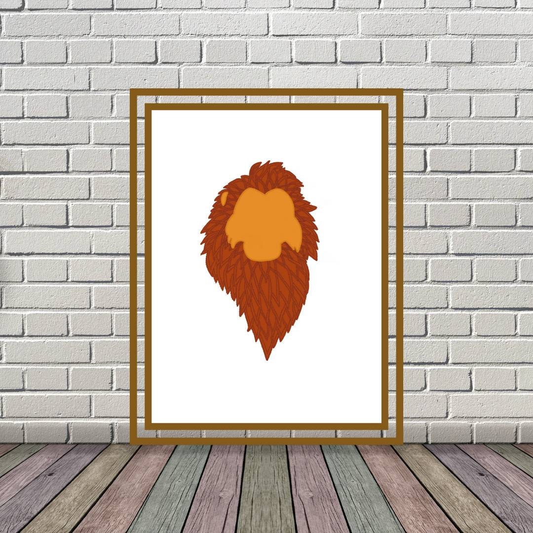 Lion King Simba Timone Pumba A5 ART PRINTS Disney Inspired South Asian ...
