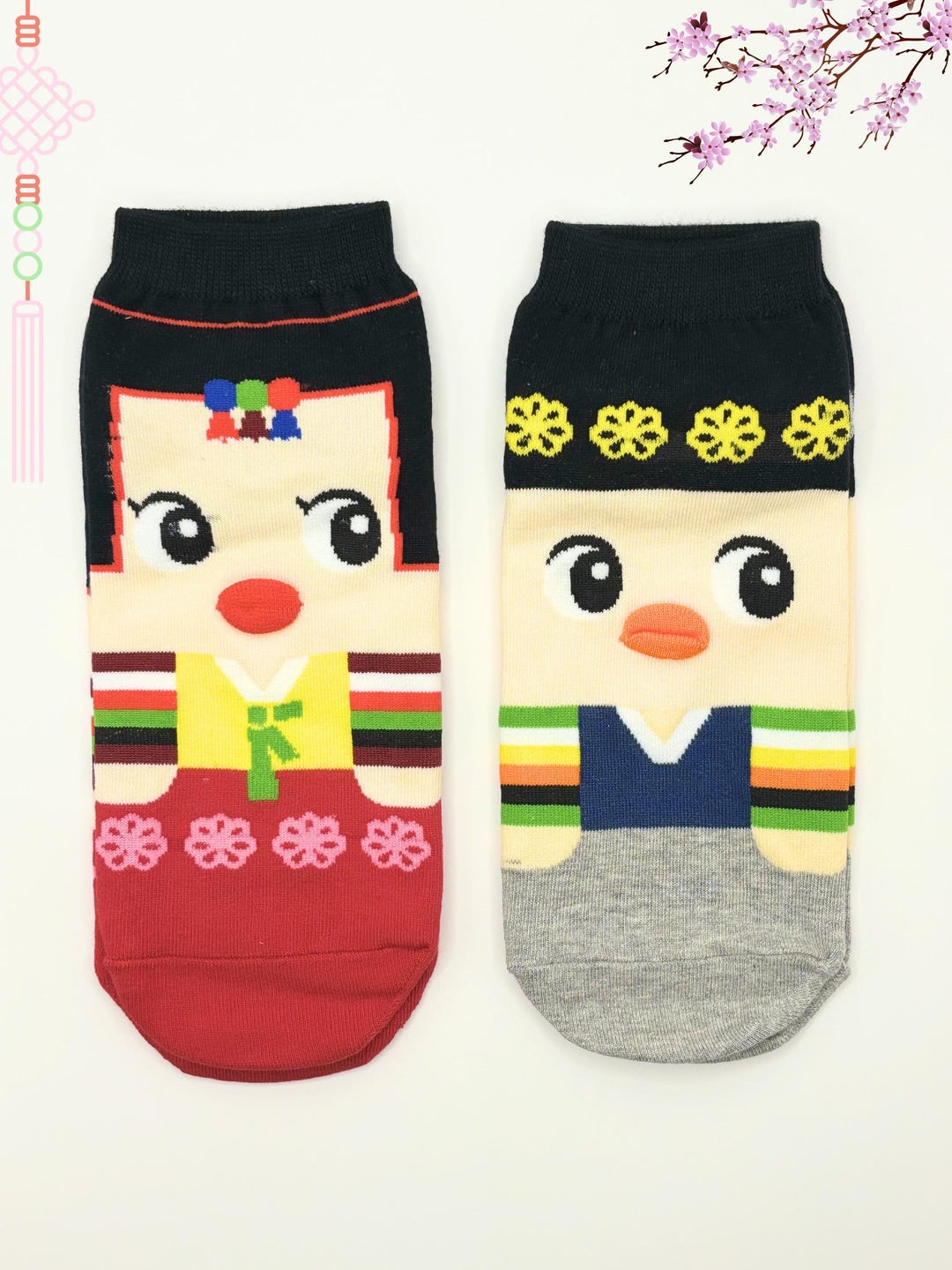 Hanbok Couple Socks_korean Traditional Clothes_wedding - Etsy
