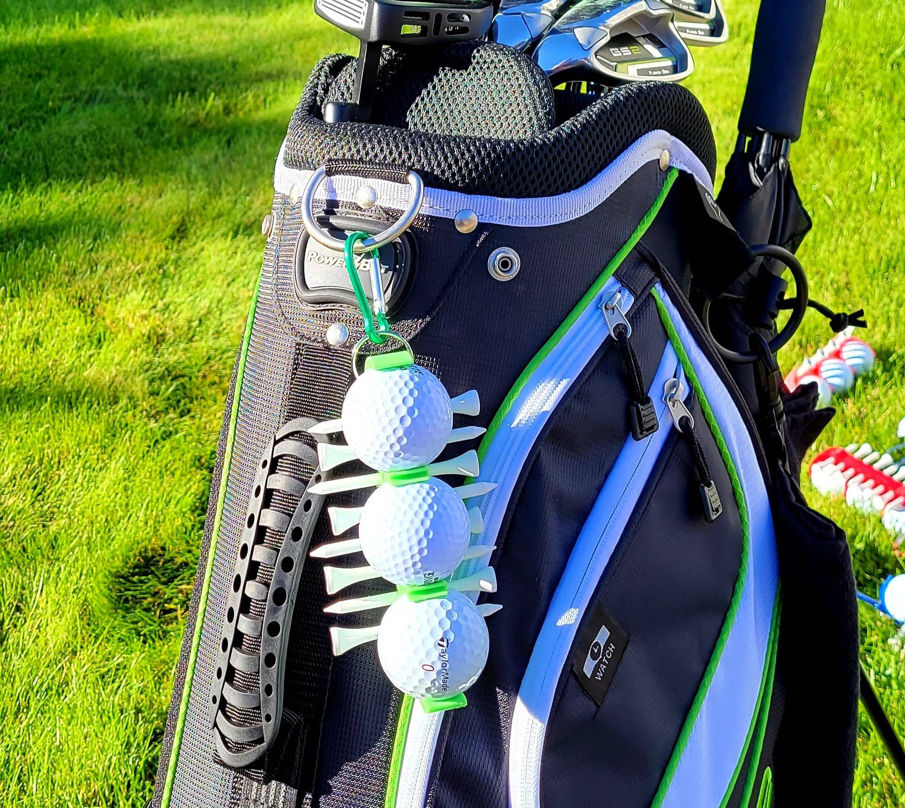 Golf Tee Ball Holder | Bag Clip - Etsy