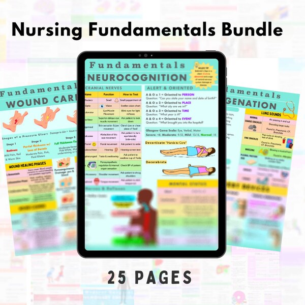 Nursing Fundamentals - Etsy
