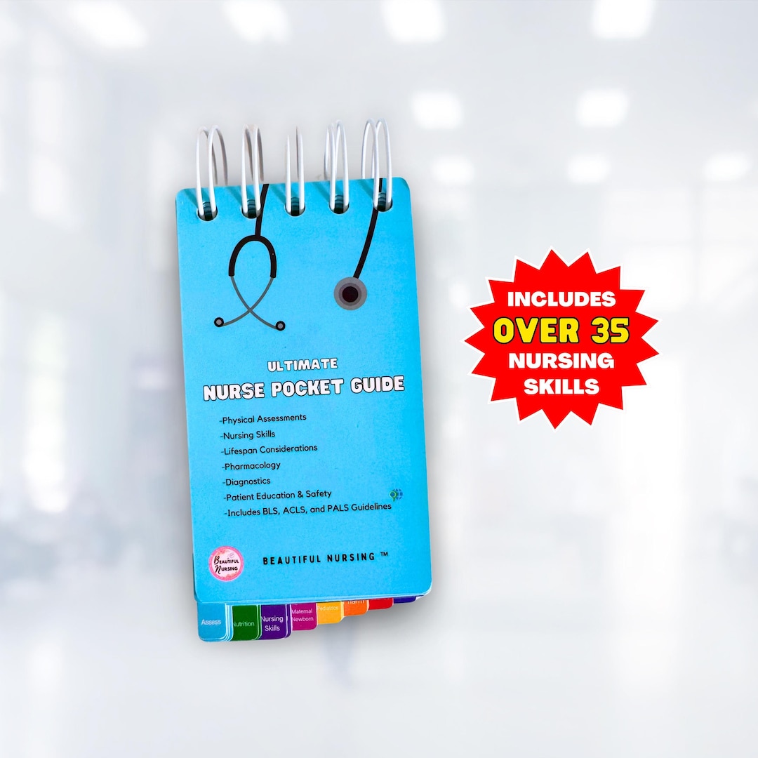 Nurse Pocket Guide - Etsy