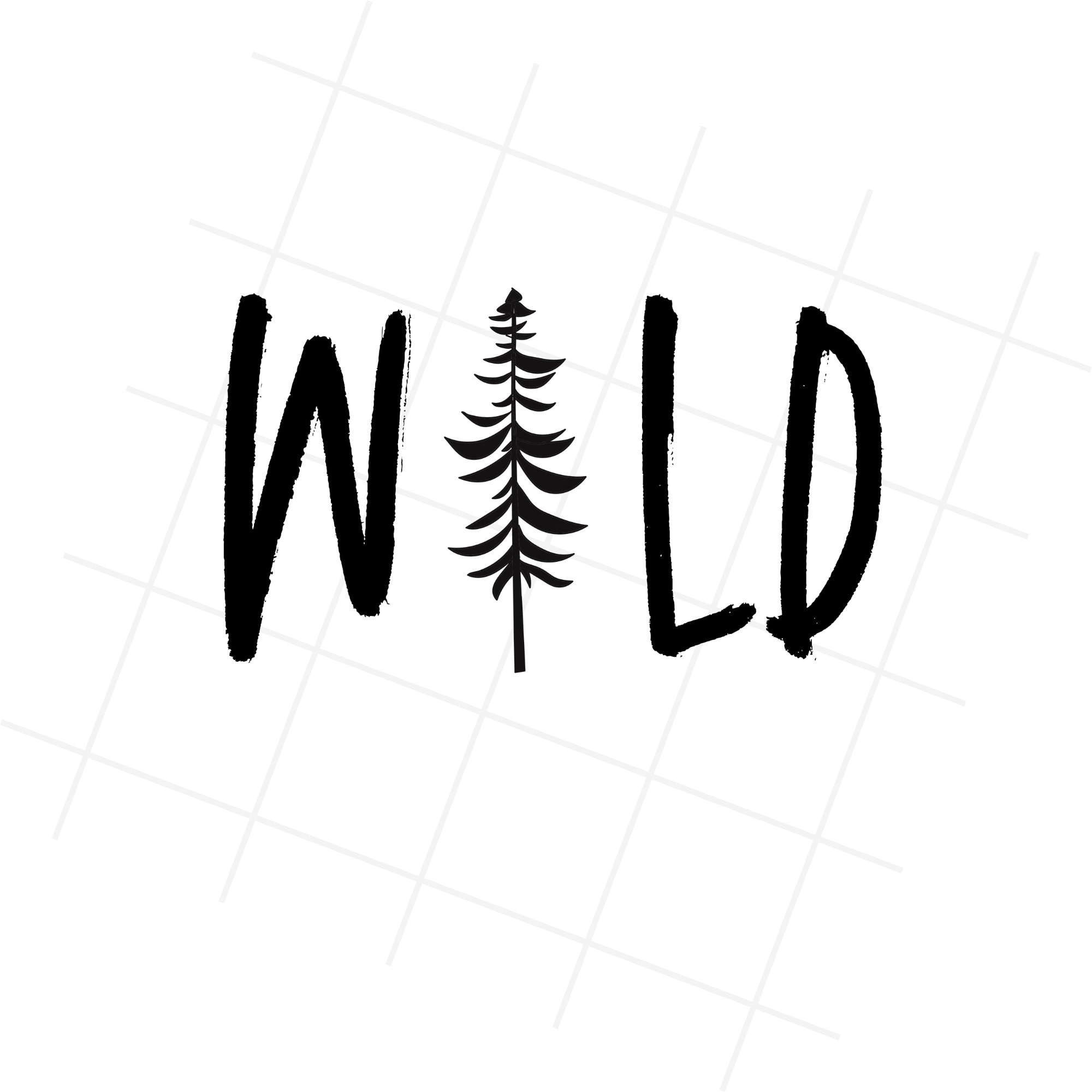 Wild, Tree, Cut File, SVG, PNG - Etsy