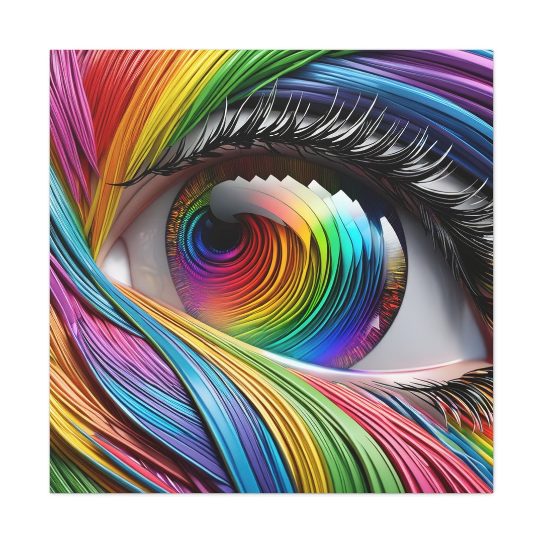 Fantasy Surreal Eye Artwork: Striking Conversation Piece and Thoughtful ...