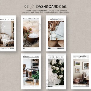 PERSONAL_WIDE *fillable* the HOME MANAGEMENT Planner Bundle | A ...