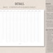 CLASSIC HP *FILLABLE* Annual Tracker | Fillable & Printable | Minimal ...