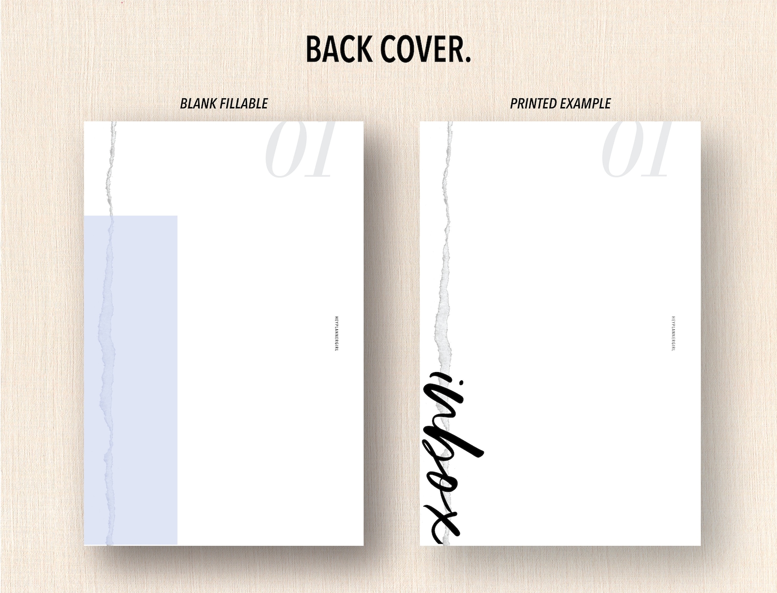 MINI HP *FILLABLE* {script} Section Covers | Fillable & Printable | 6 ...