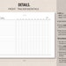 CLASSIC HP FILLABLE Annual Tracker Fillable & Printable - Etsy