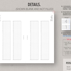 PERSONAL *FILLABLE* CATEGORIZED Monthly Trackers | Fillable & Printable ...
