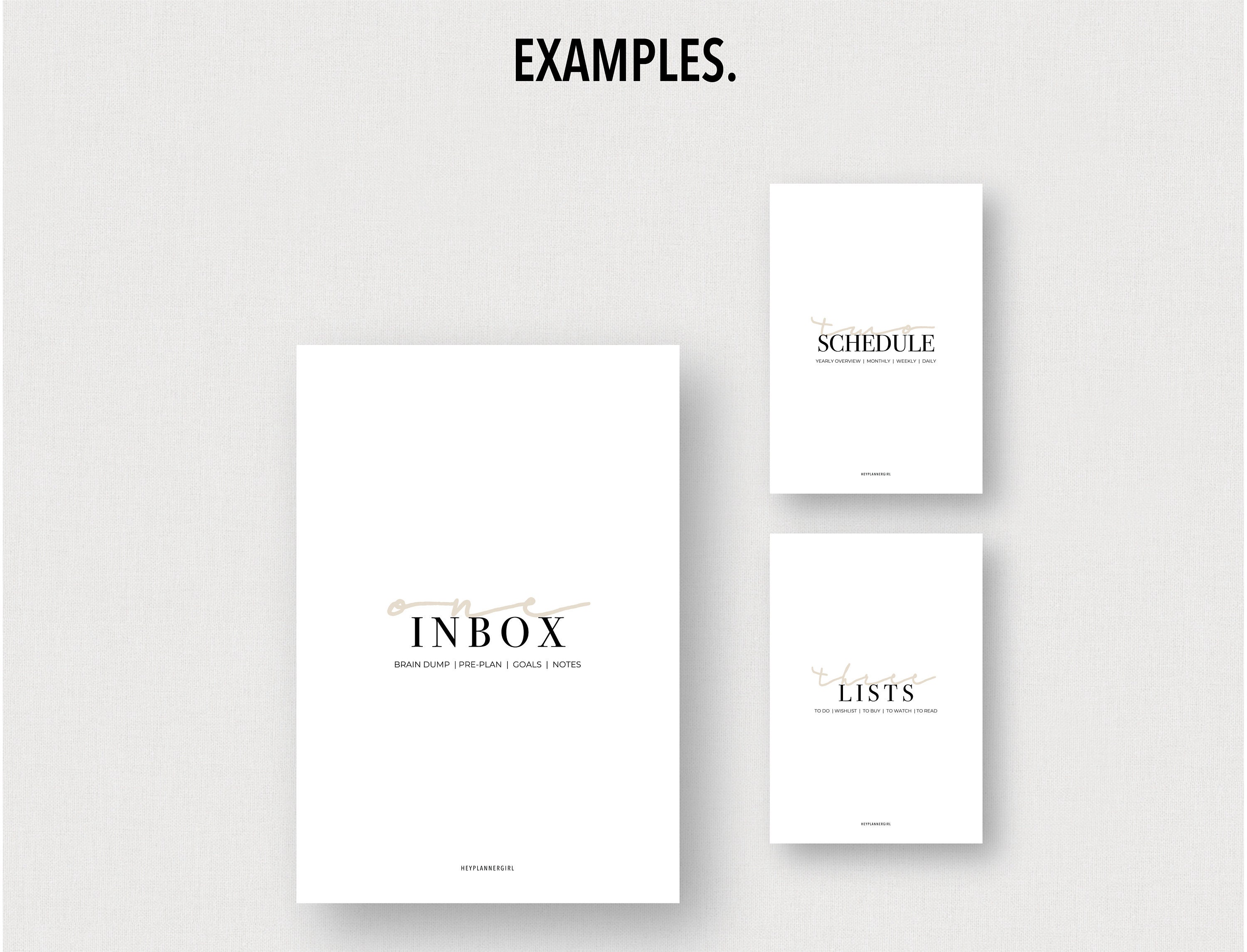 POCKET *FILLABLE* {minimal} SECTION Covers | Fillable & Printable | 6 ...
