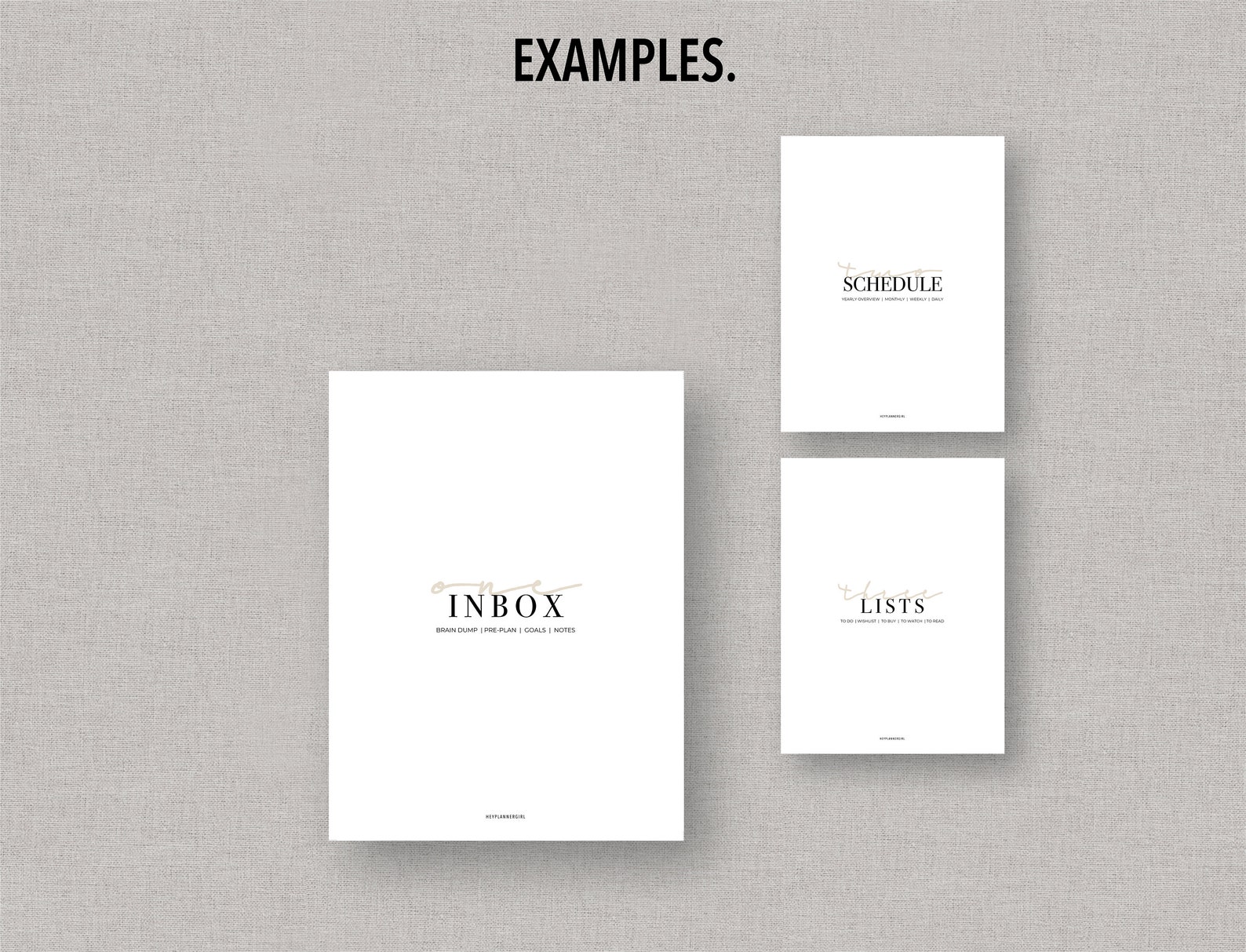 B6 FILLABLE minimal Section Covers Fillable & Printable - Etsy