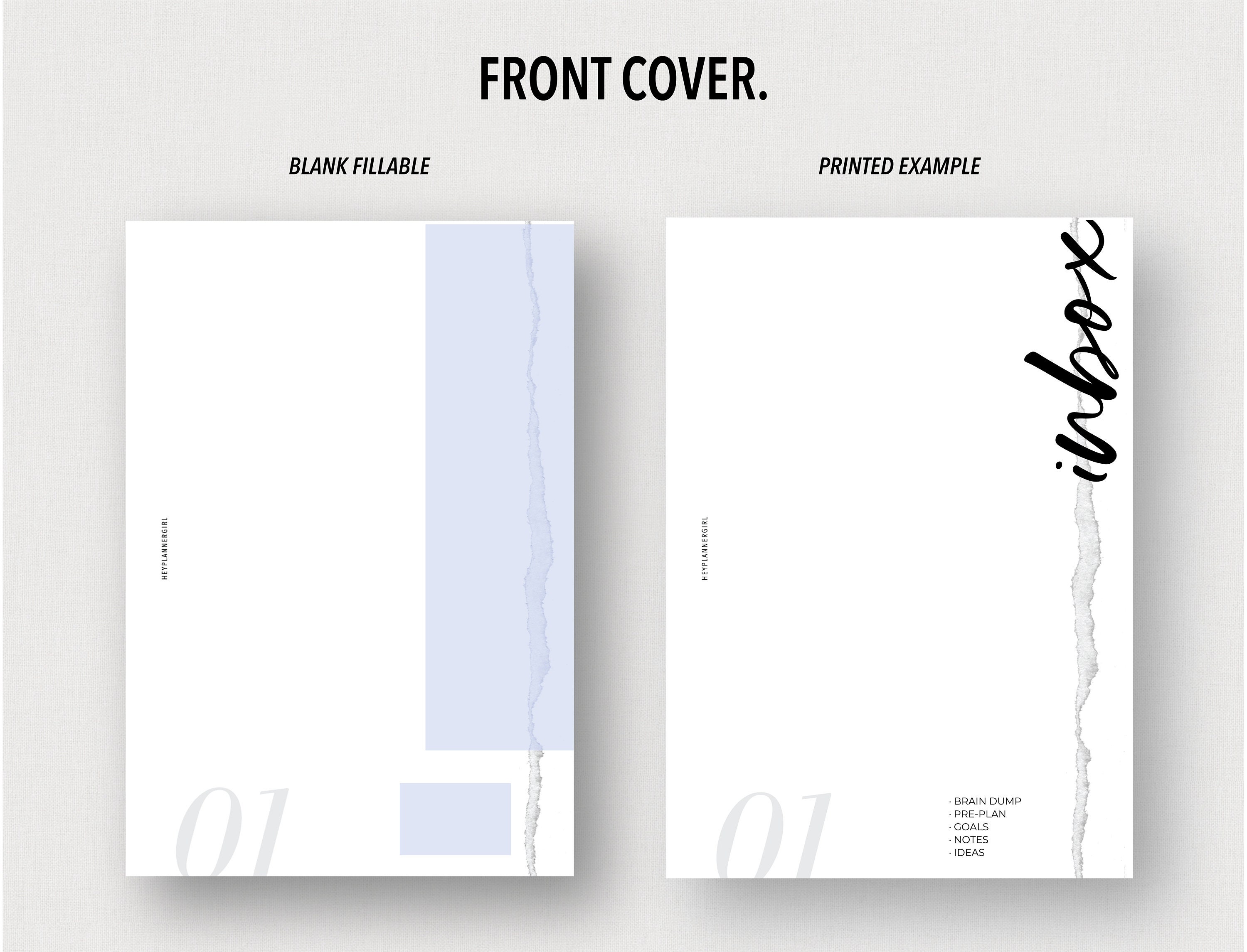 POCKET FILLABLE script SECTION Covers Fillable & | Etsy