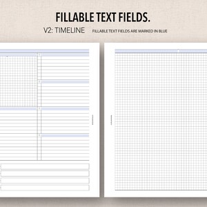 CLASSIC_HP *FILLABLE* PROJECTS Insert | Fillable & Printable | 2 ...