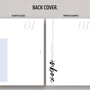 LETTER *FILLABLE* {script} Section Covers | Fillable & Printable | 6 ...