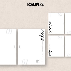 CLASSIC HP *FILLABLE* {script} Section Covers | Fillable & Printable ...