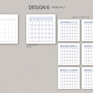 STICKY NOTES *FILLABLE* Minimal Bundle | 2 Versions : Pre-set and ...