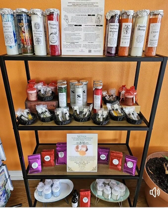 Powder Hoodoo Conjure Sachet: African Juju, Fast Luck, Protection ...