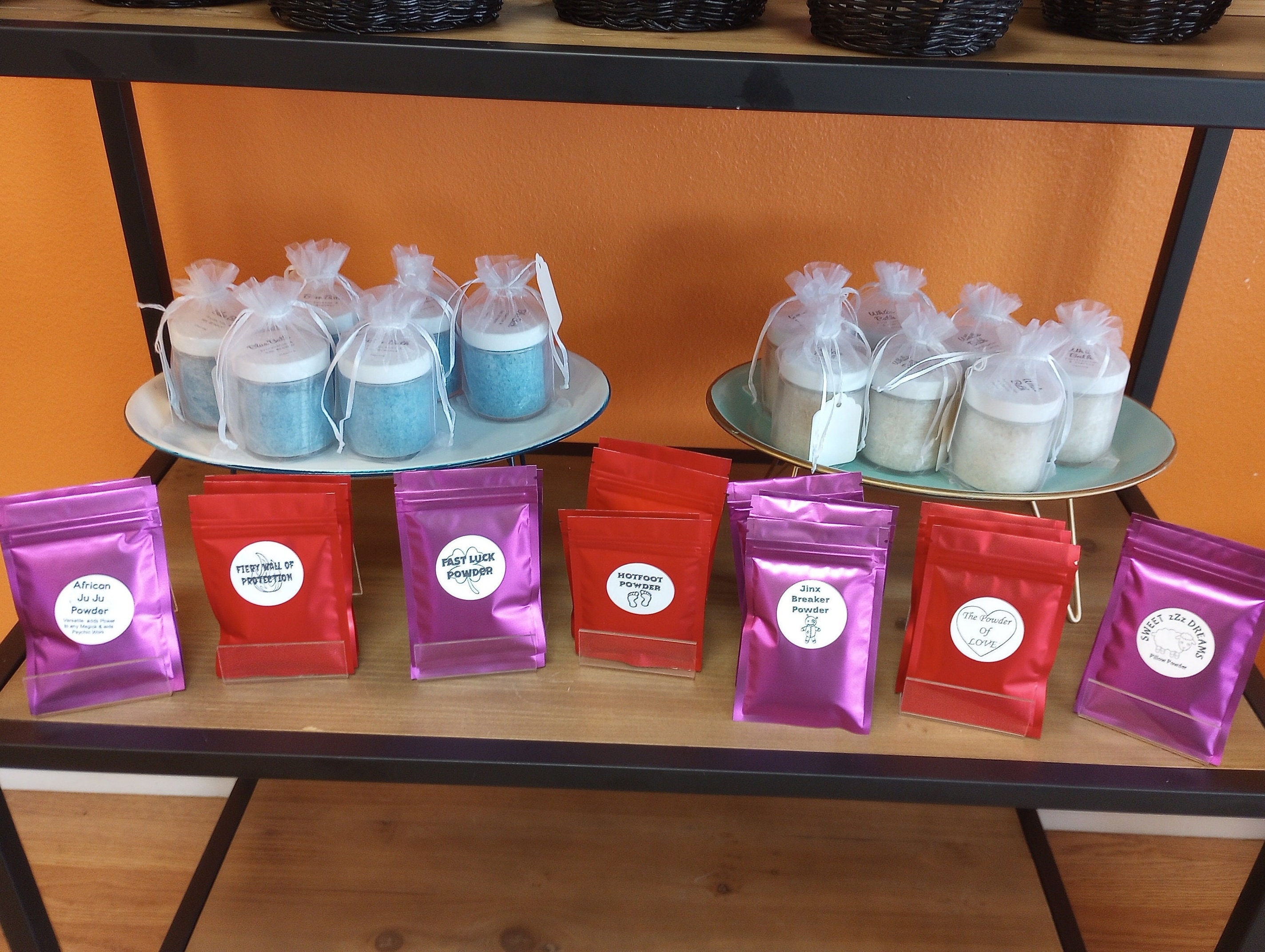 Powder Hoodoo Conjure Sachet: African Juju, Fast Luck, Protection ...