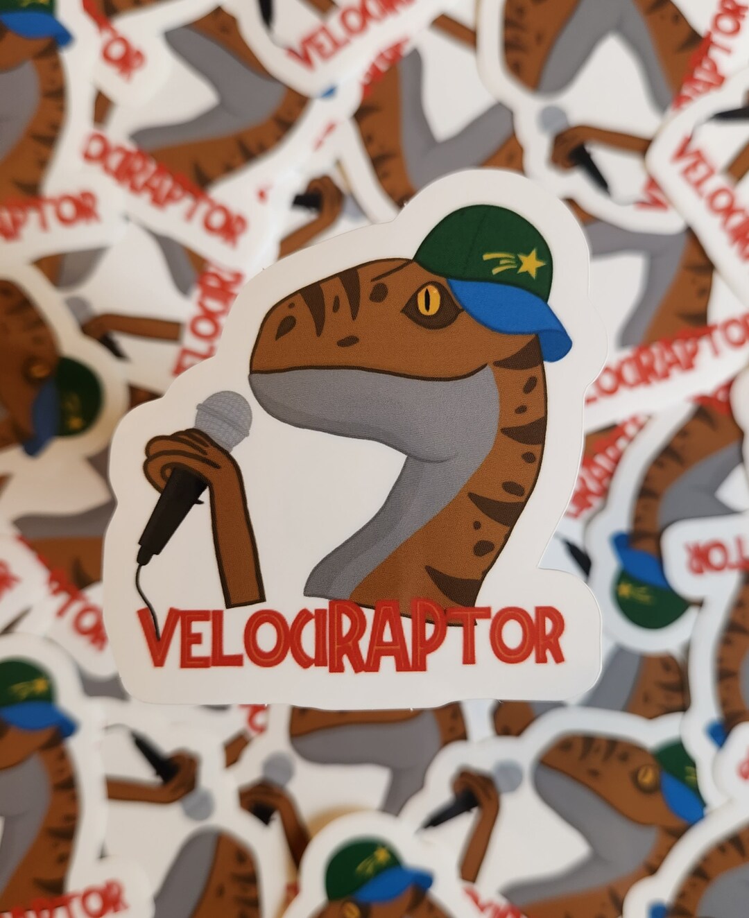 Velociraptor Sticker - Etsy