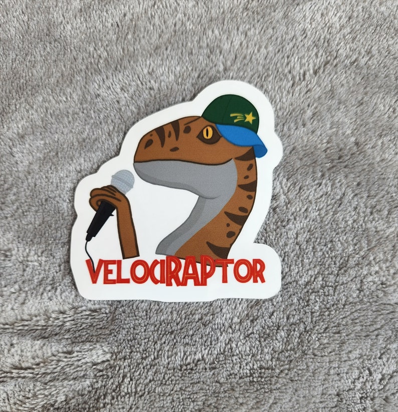 Velociraptor Sticker - Etsy