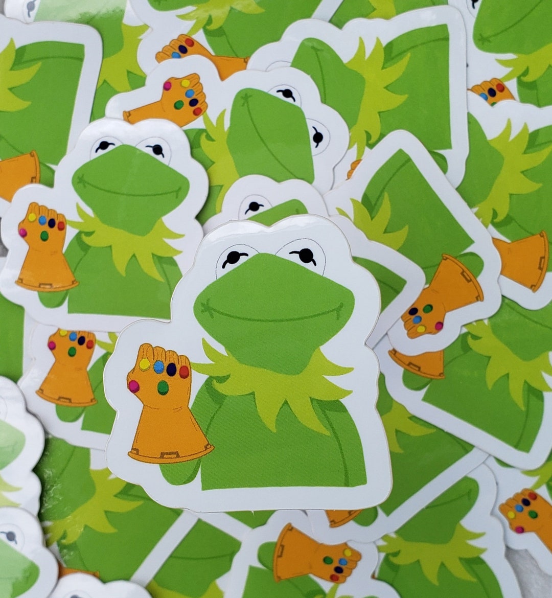 Danger Kermit Sticker - Etsy